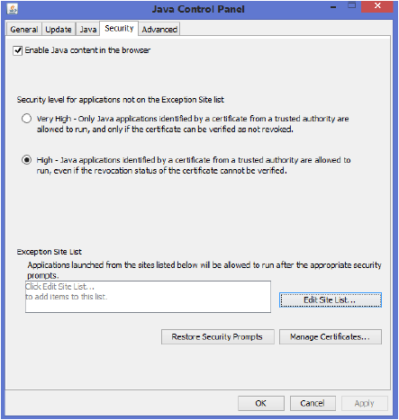 Java Setting – TickerPlant